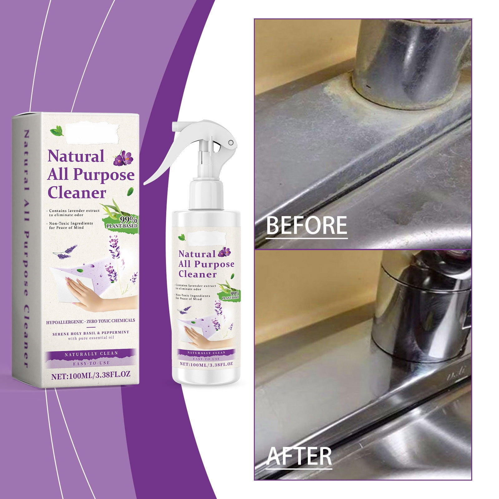 Multi-Surface Everyday Cleaner, nature Scent, 16 Ounce BottleN ...