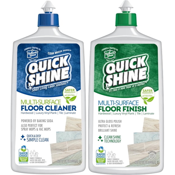 Multi Surface Floor Cleaner & Floor Polish w/Clean Shine Technology 2 ...