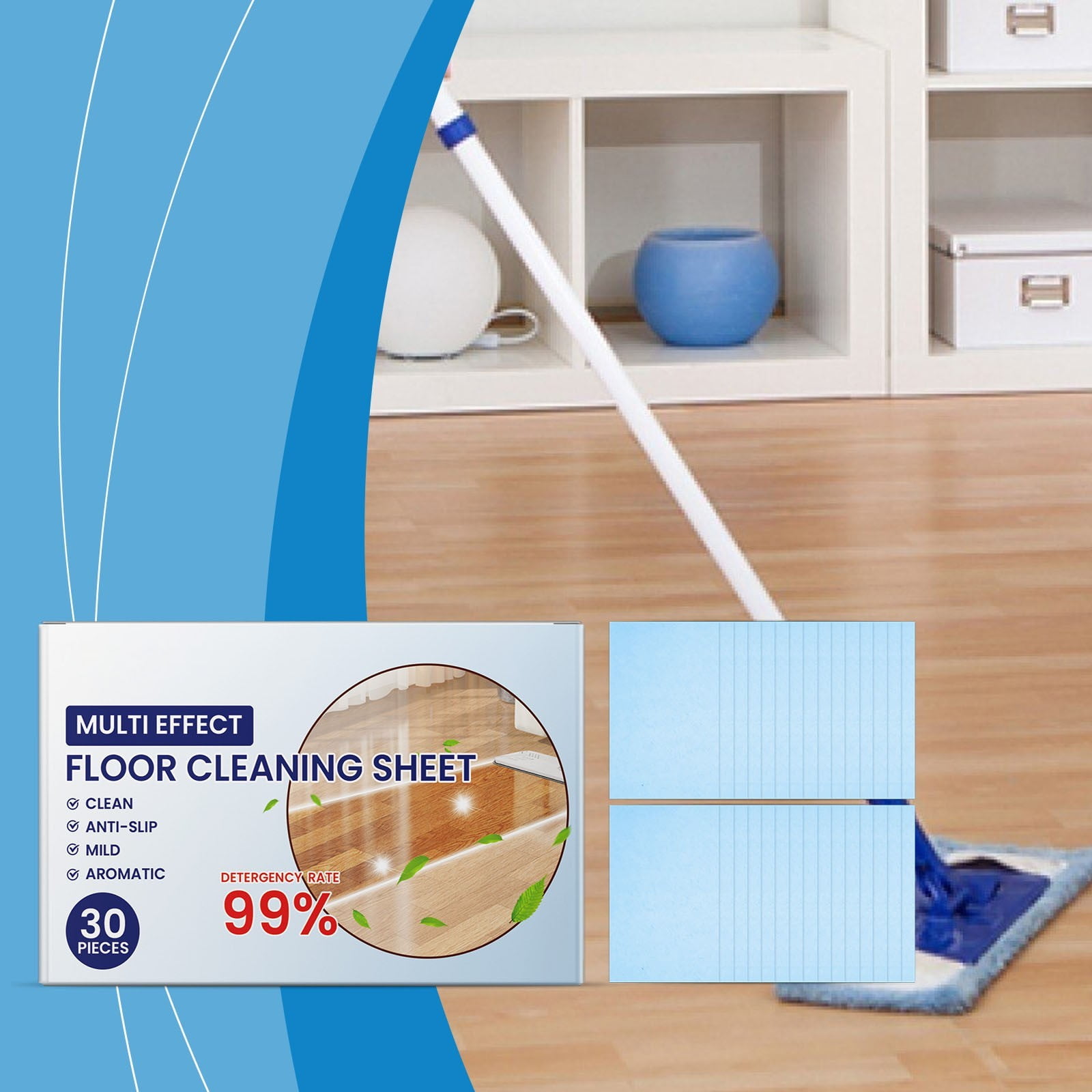 Multi-Surface Floor Cleaner Tablets | Efficient Decontamination & Long ...