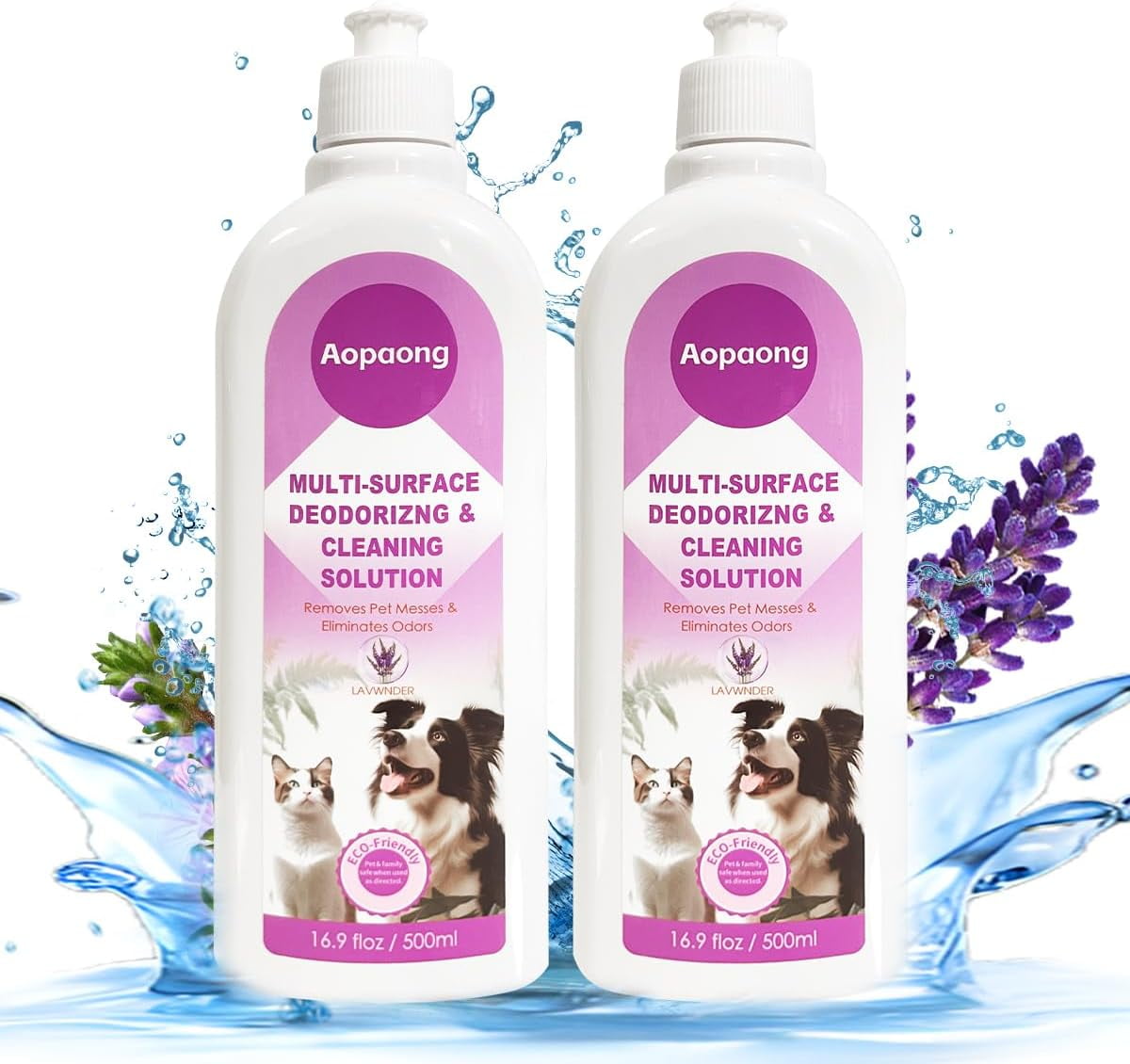 Multi-Surface Floor Cleaning Solution Lavender Scent, Household Floor ...