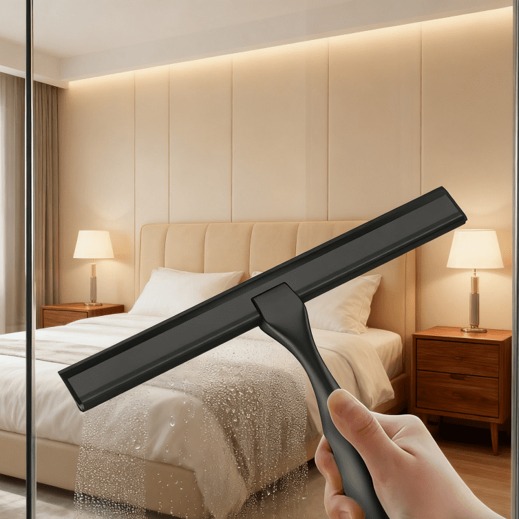 Multi-Surface Shower Squeegee – Stainless Steel Design for Shower Glass ...