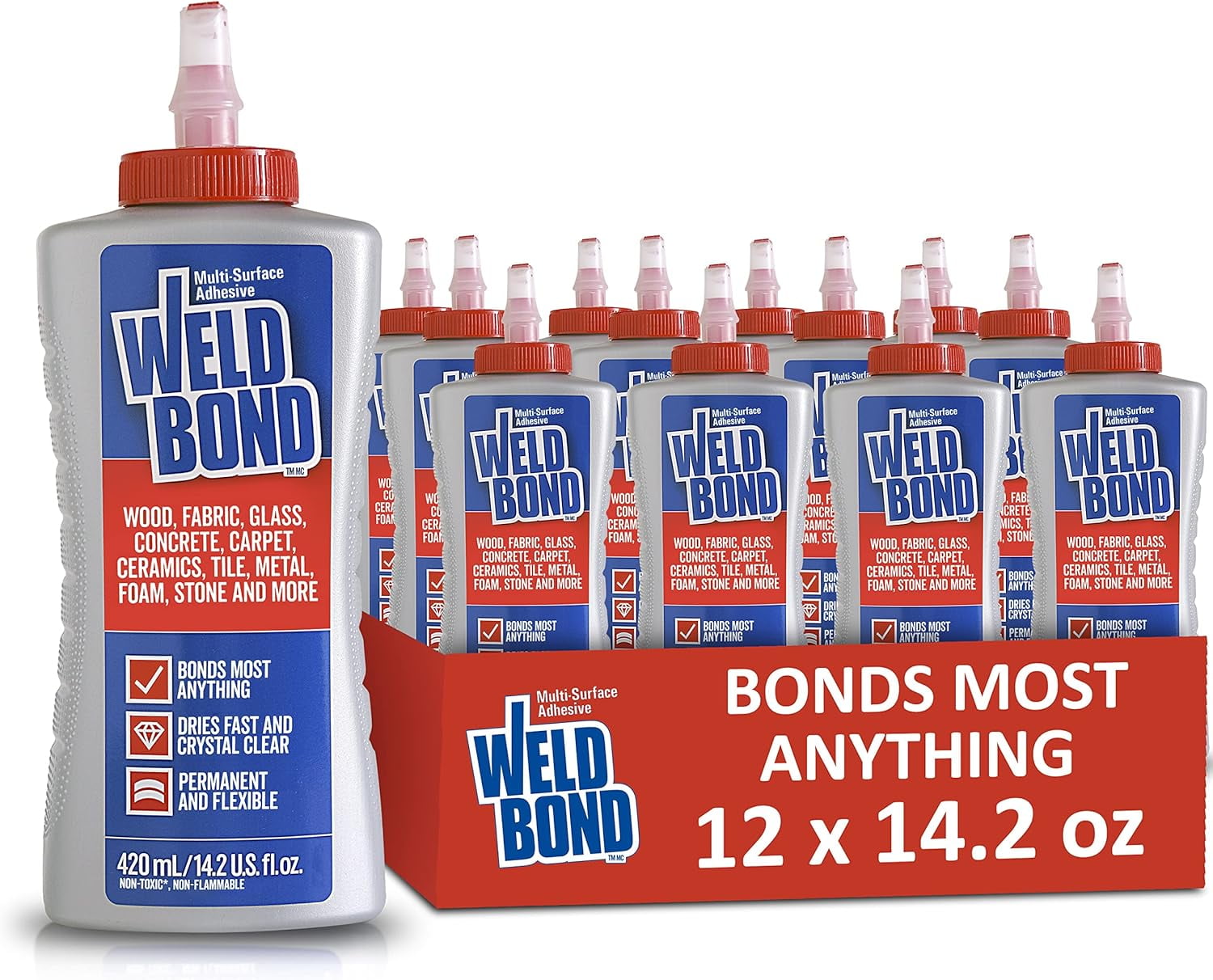 Multi-Surface - Wood Glue Gallon, Gallon of Glue for Crafts, Wood Glue ...