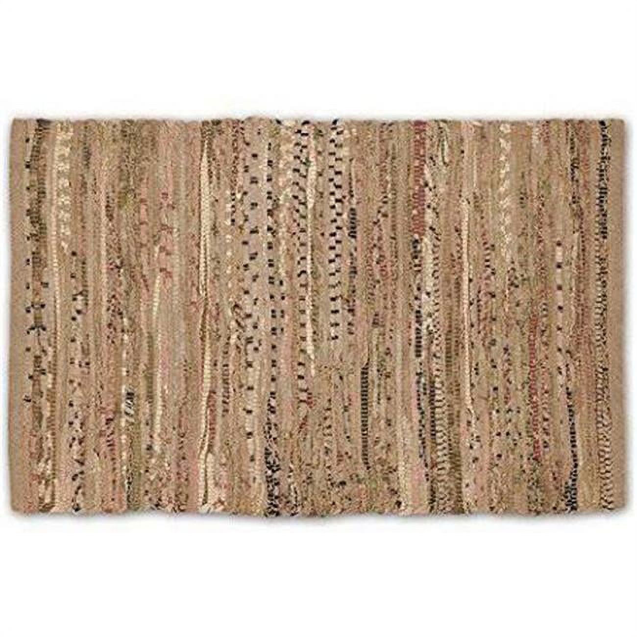 Multi Taupe Rag Rug 4X6 Ft - Walmart.com
