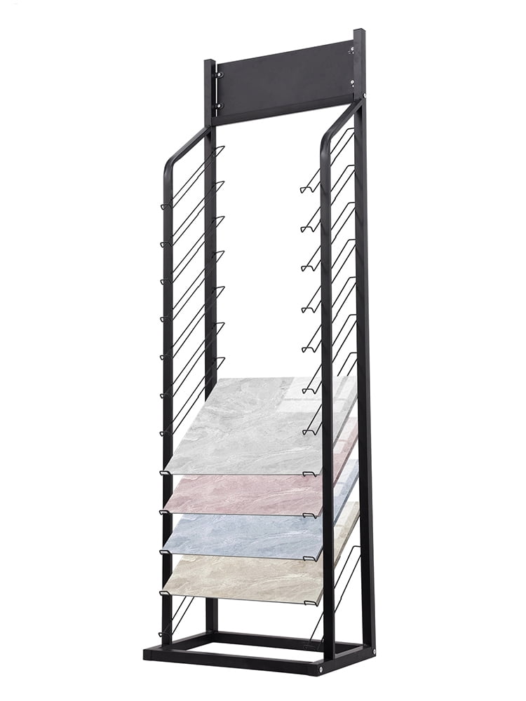 Multi-Tier Ceramic Tile Display Shelf, Industrial Load-Bearing Design ...