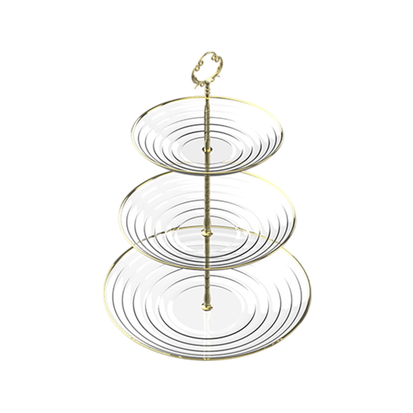 Multi-Tier Fruit Cake Stand with Detachable Stacking Design, Elegant ...