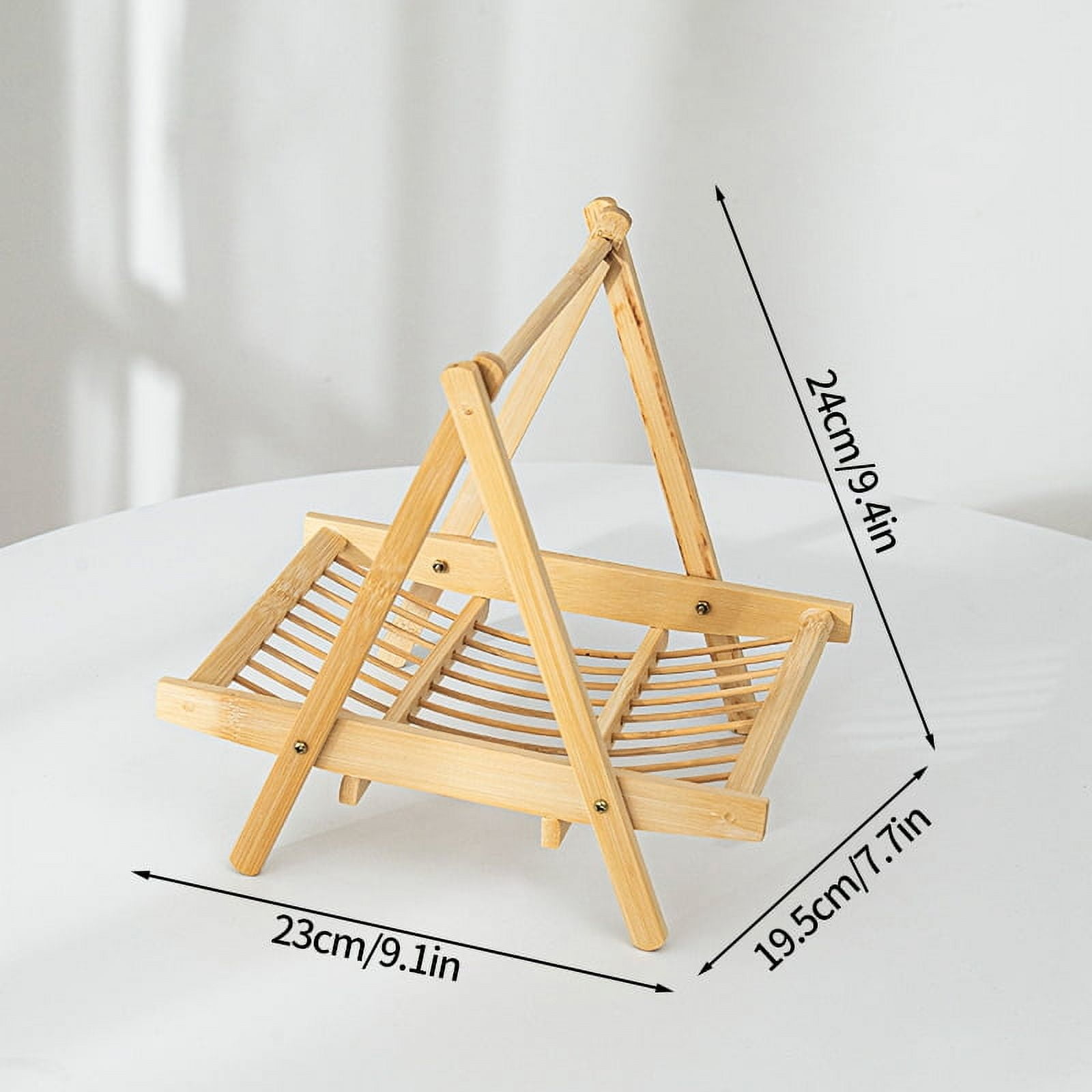 Multi-Tiers Wooden Storage Shelf Kitchen Corner Storage Rack Decorative ...