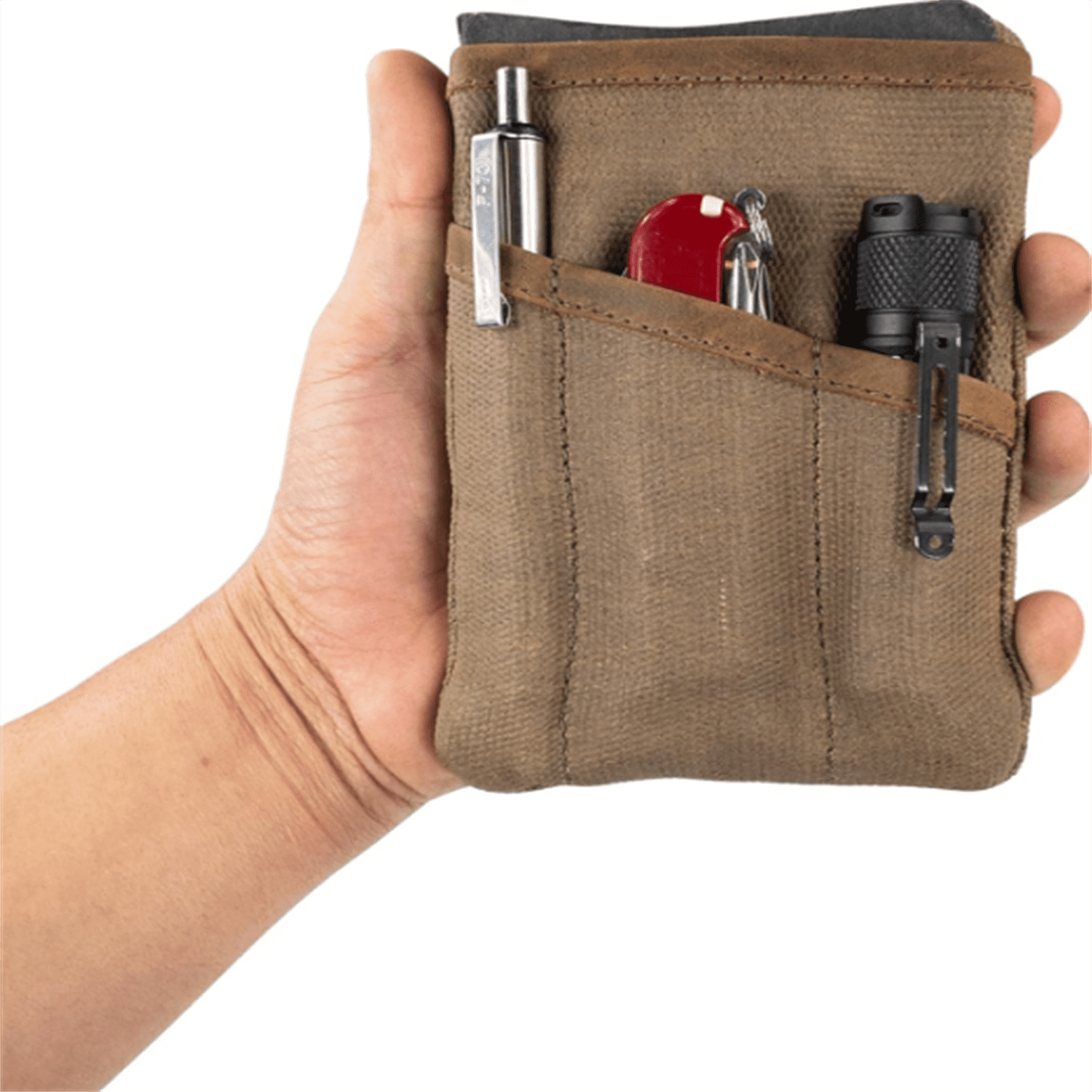 Multi-Tool Pocket Pouch, Compact Multipurpose EDC Zippered Bag, Mini ...