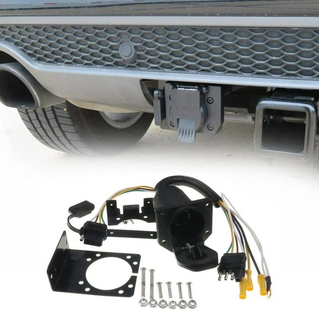 Multi-Tow 4-Way to 7-Way RV Blade and 4-Way Flat Female Trailer Towing ...