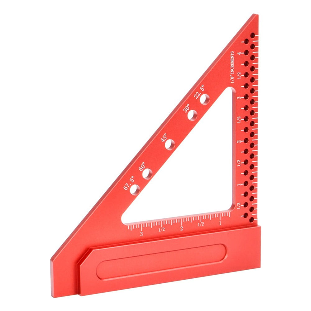 Multi Triangle Ruler Square Carpenter Measuring Drawing Angle Line ...