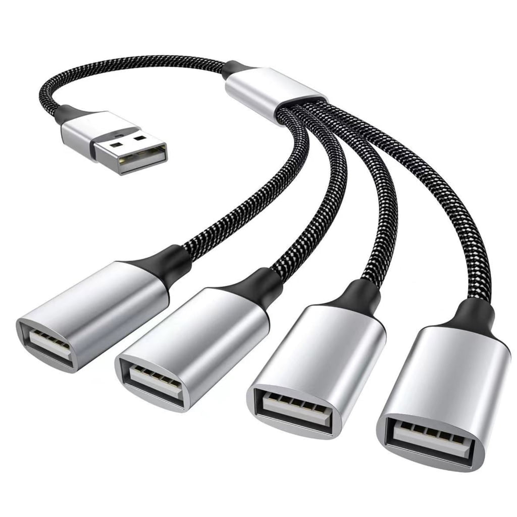 Megngio Multi USB2.0 Host Powers Splitters Cable USB to USB Male Female ...