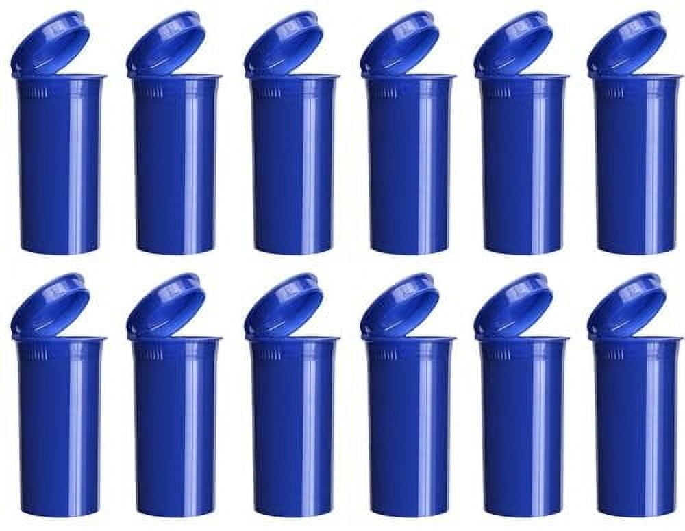 Multi-Use 13 Dram Pop Top Empty Pill Containers, Waterproof Airtight ...