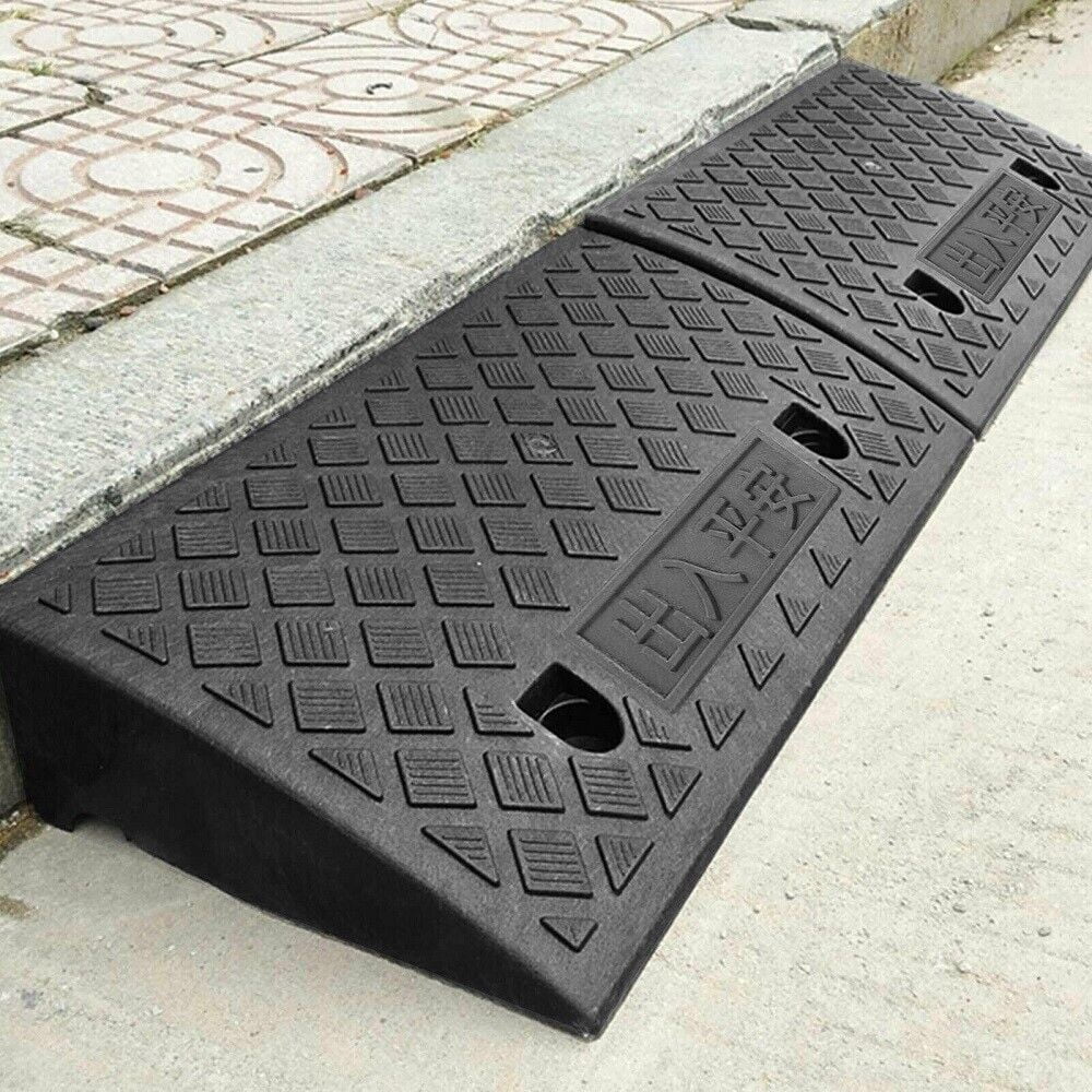 Multi-Use Accessibility Ramp For Curbs And Elevated Walkways, Portable ...