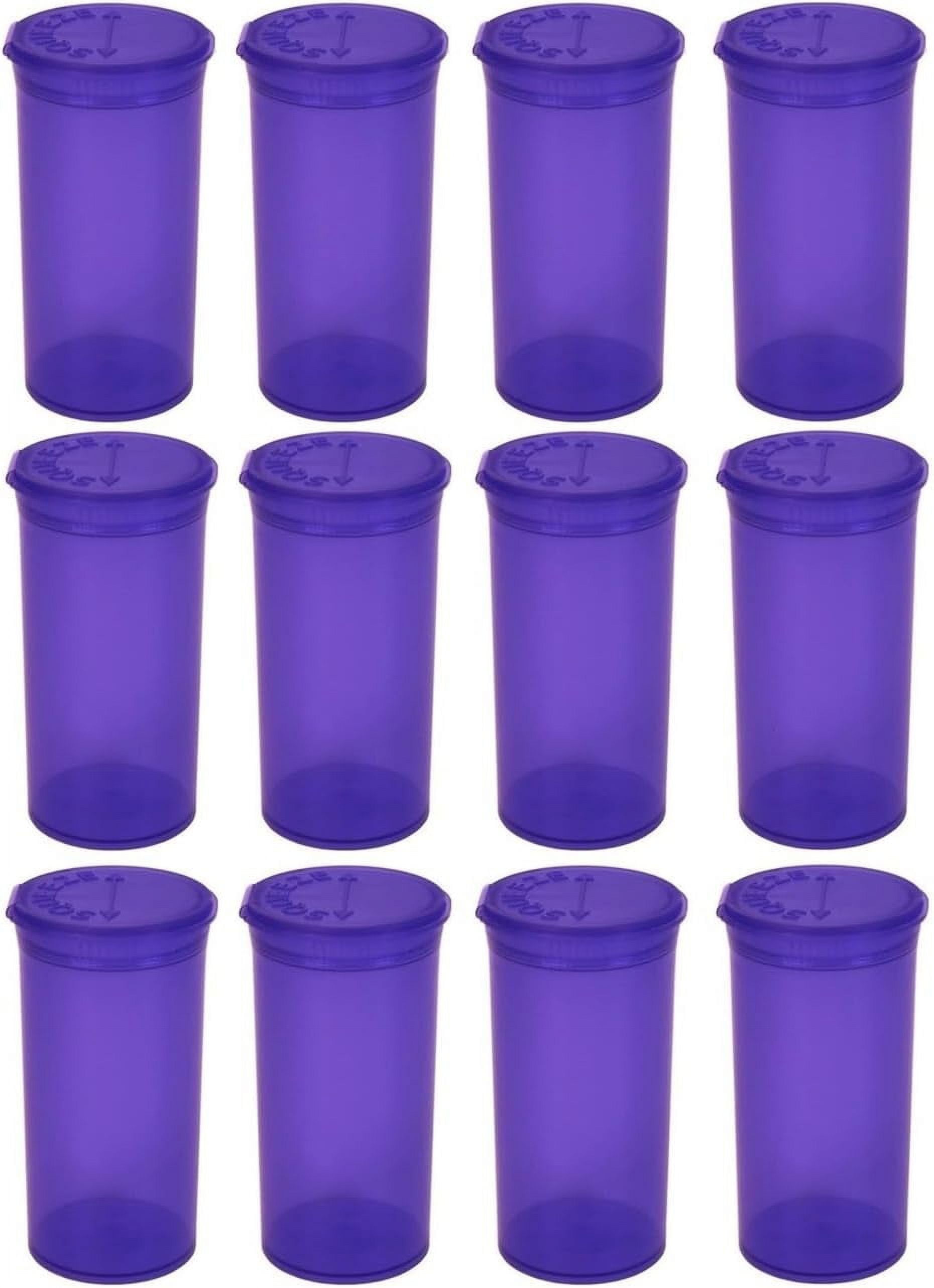 Child-Resistant & Easy-Open Plastic Pill Bottles - 13 Dram Medicine ...