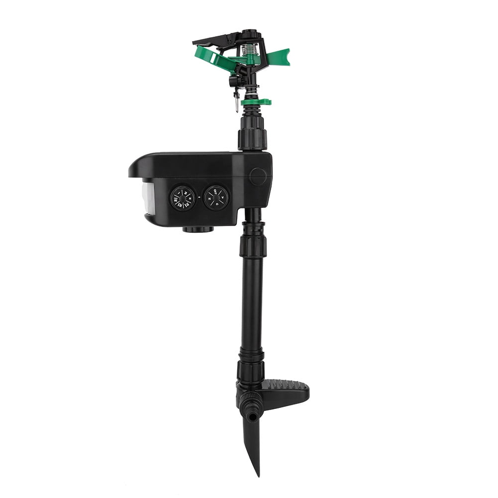 Multi-Use Garden Pest Control with Built-in Battery Automatic Solar ...