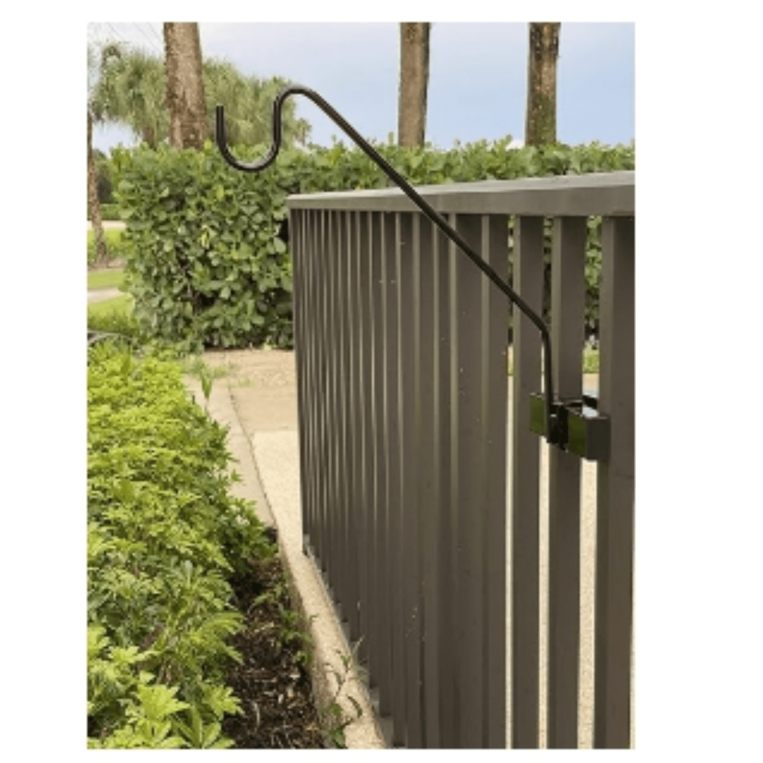 Multi Use Hook Kit for Vertical Spindled Railings, Hang Flower Baskets ...