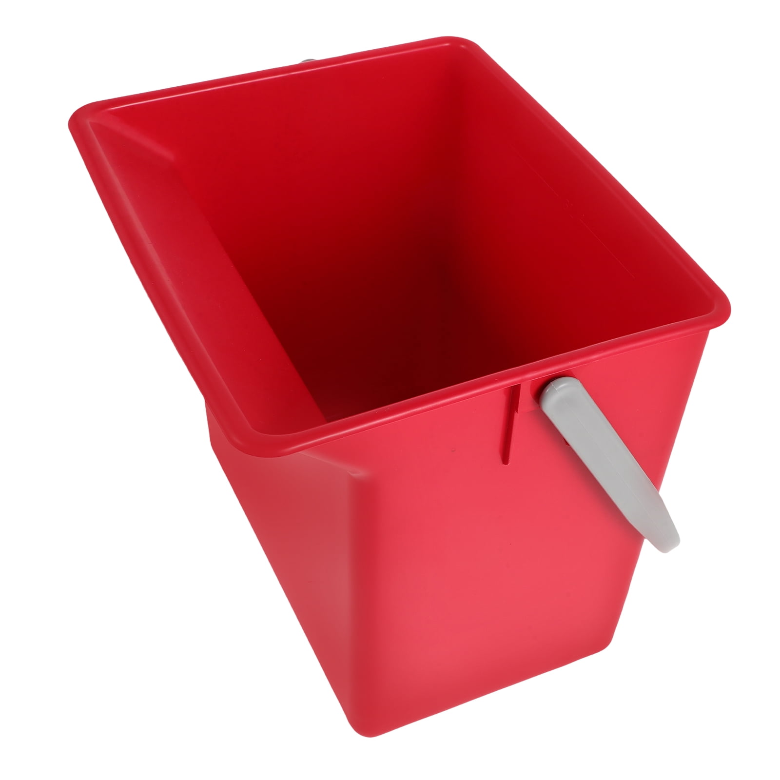 Multi-Use Plastic Utility Bucket With Spout And Handle For Car Trash Cleaning Supplies Large ...