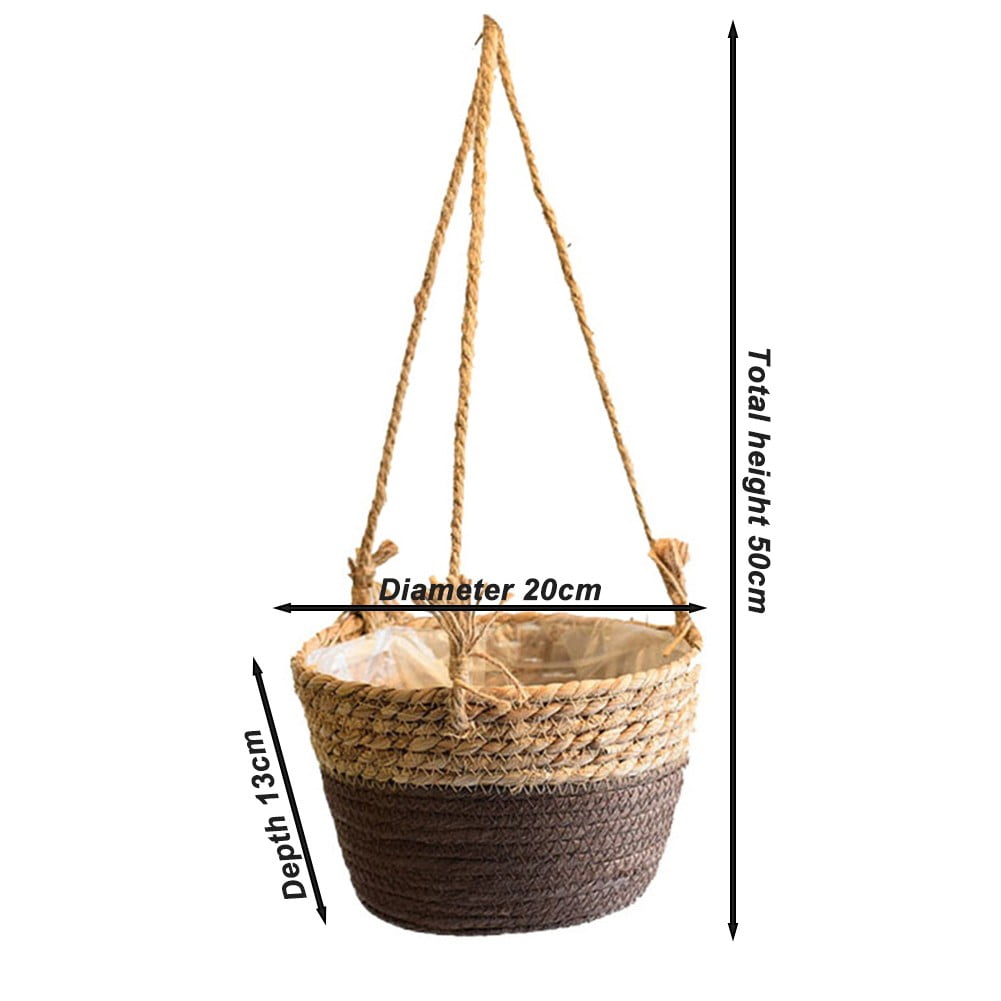 Multi Use Rattan Flower Basket for Creating Beautiful Plant ...