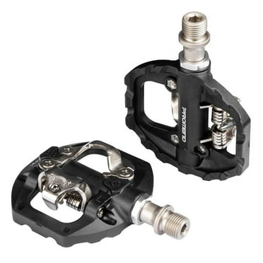 Mountain Bike Pedals Dual Function - Dual Sided Pedals Plat & SPD ...