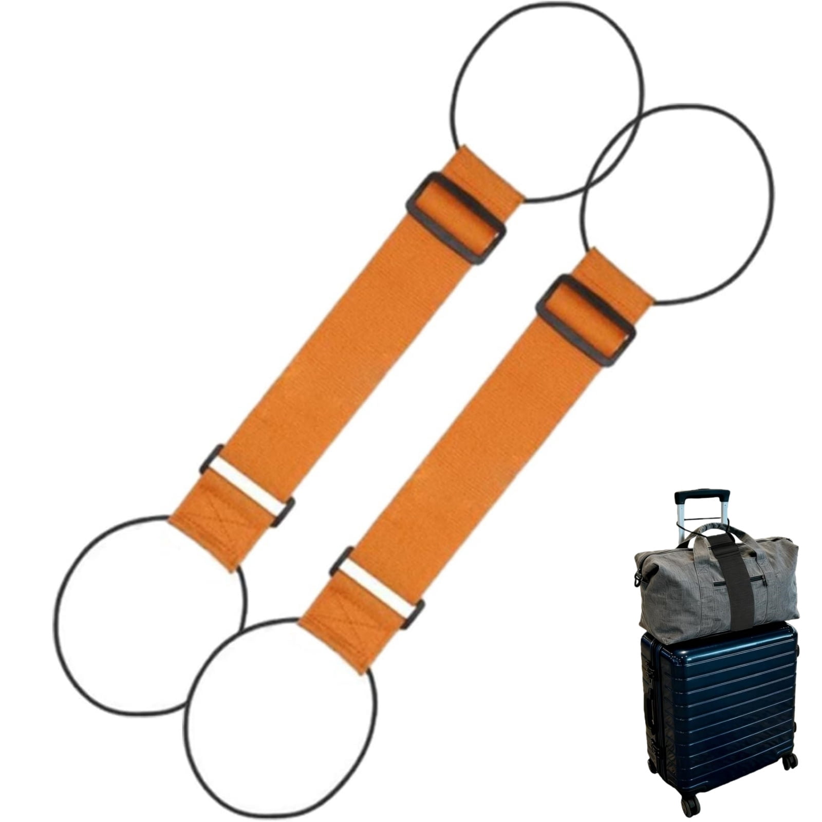 Multi Use Strong Adjustable Luggage Connector Straps, 2026 New Upgrade ...