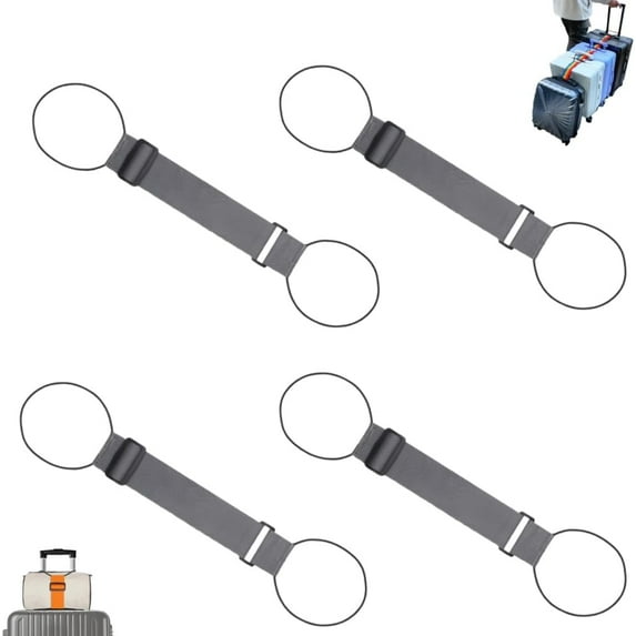 Multi Use Strong Adjustable Luggage Connector Straps, Secure Stacking ...