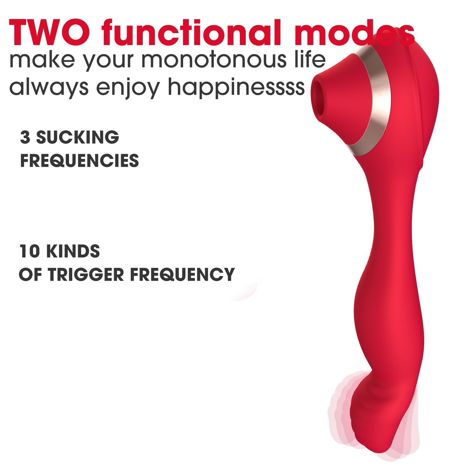 Multi Vibration And Sucking Modes Vibrators For Women Waterproof Clitoral Stimulation Womens