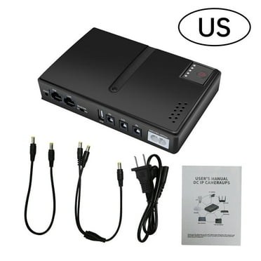 chiwanji Mini Ups Battery Backup Power Source Portable Output Ports ...