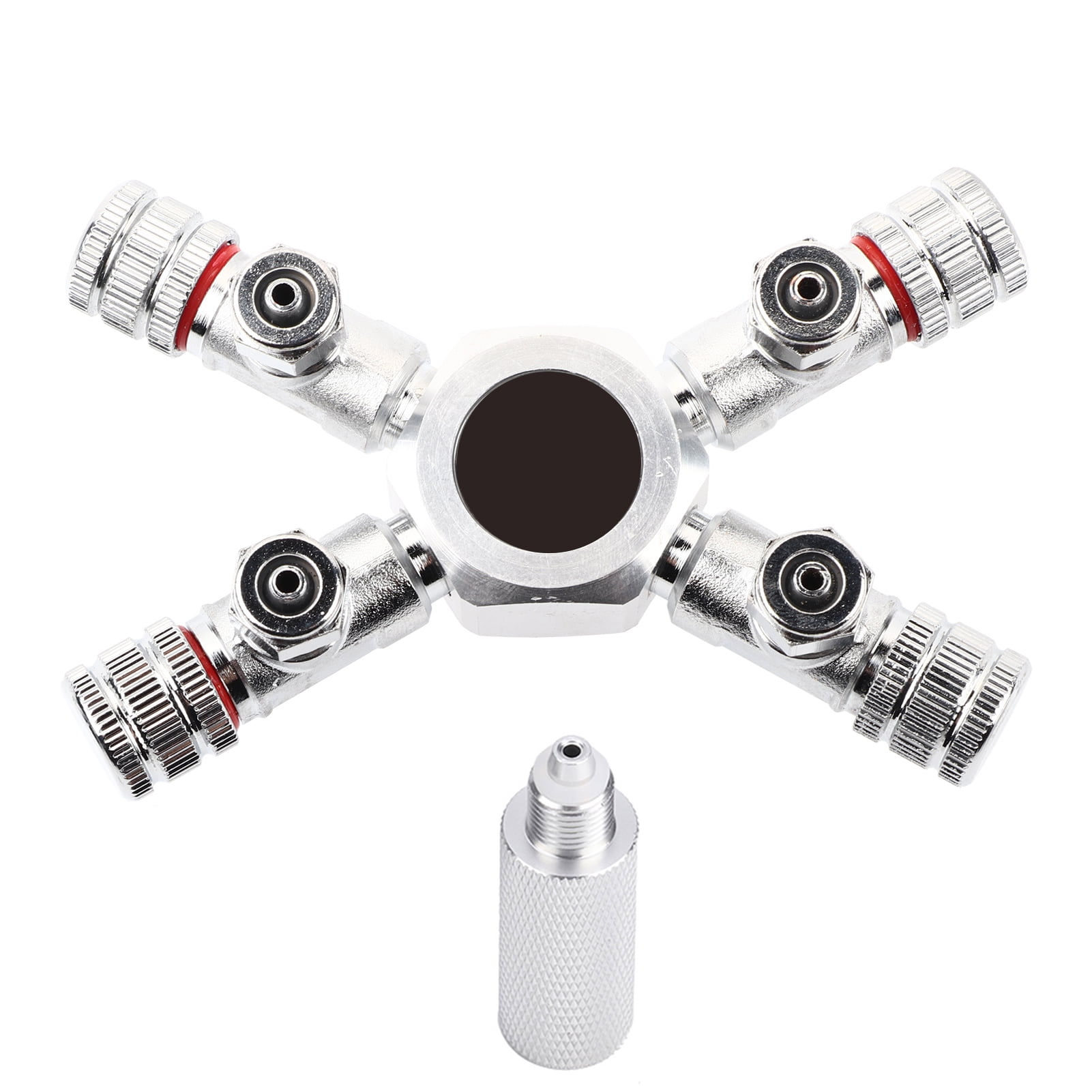 Multi Ways Distributor Aquarium Regulator CO2 Splitter Valve Fish Tank ...