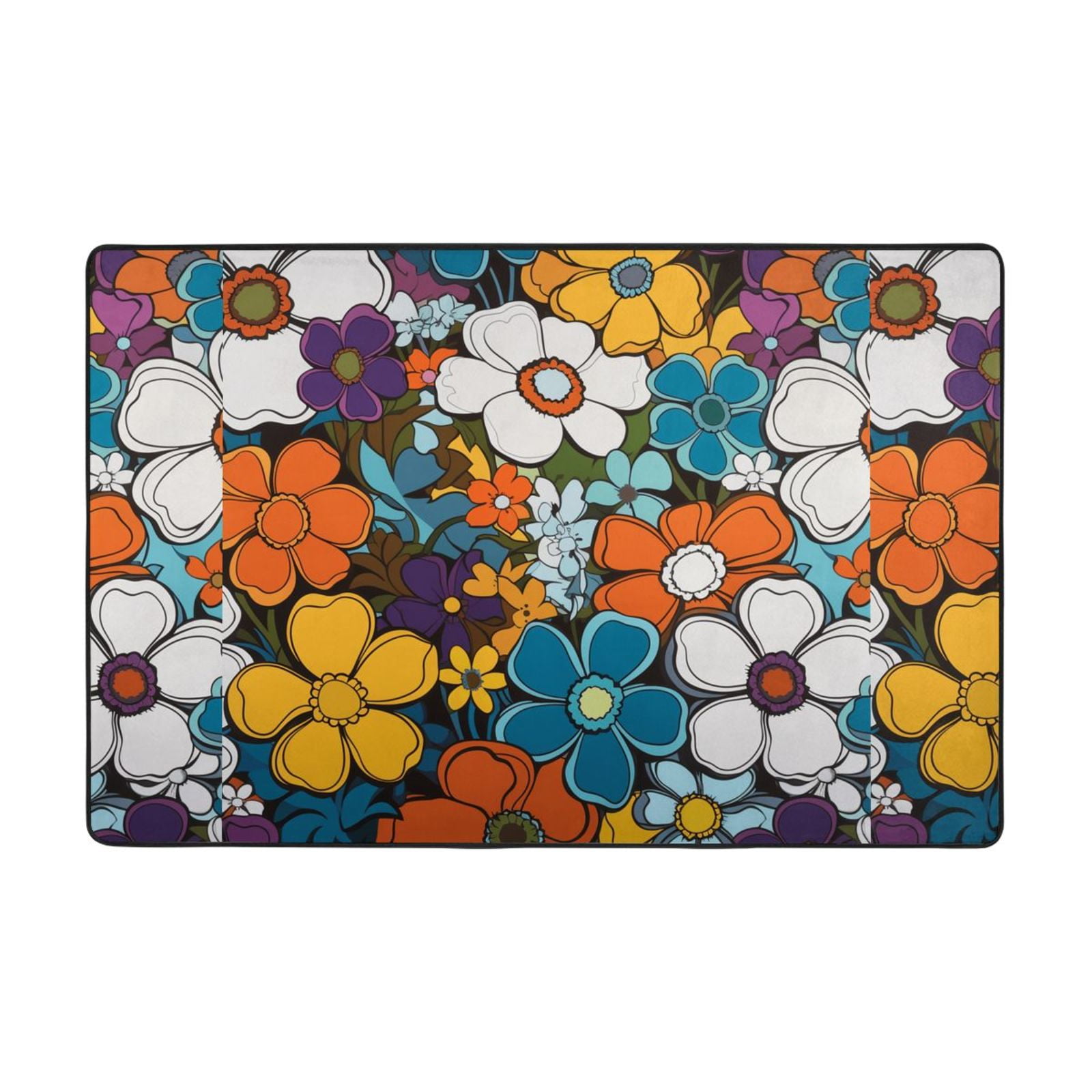 Multi-Yard Flannel Non-Slip Mat Absorb Water Feel Soft And Delicate ...