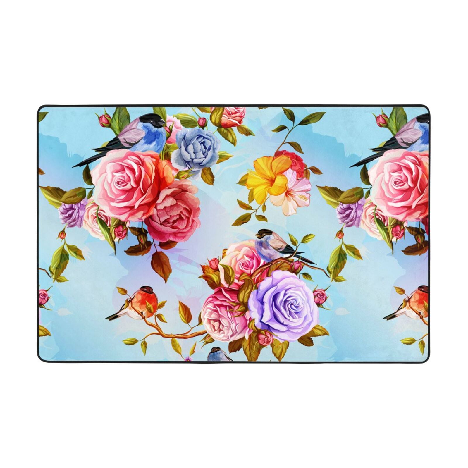 Multi-Yard Flannel Non-Slip Mat Absorb Water Feel Soft And Delicate ...