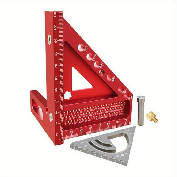 Multi-angle Set Square with Angle Positioning Dowel and T-sqaure ...