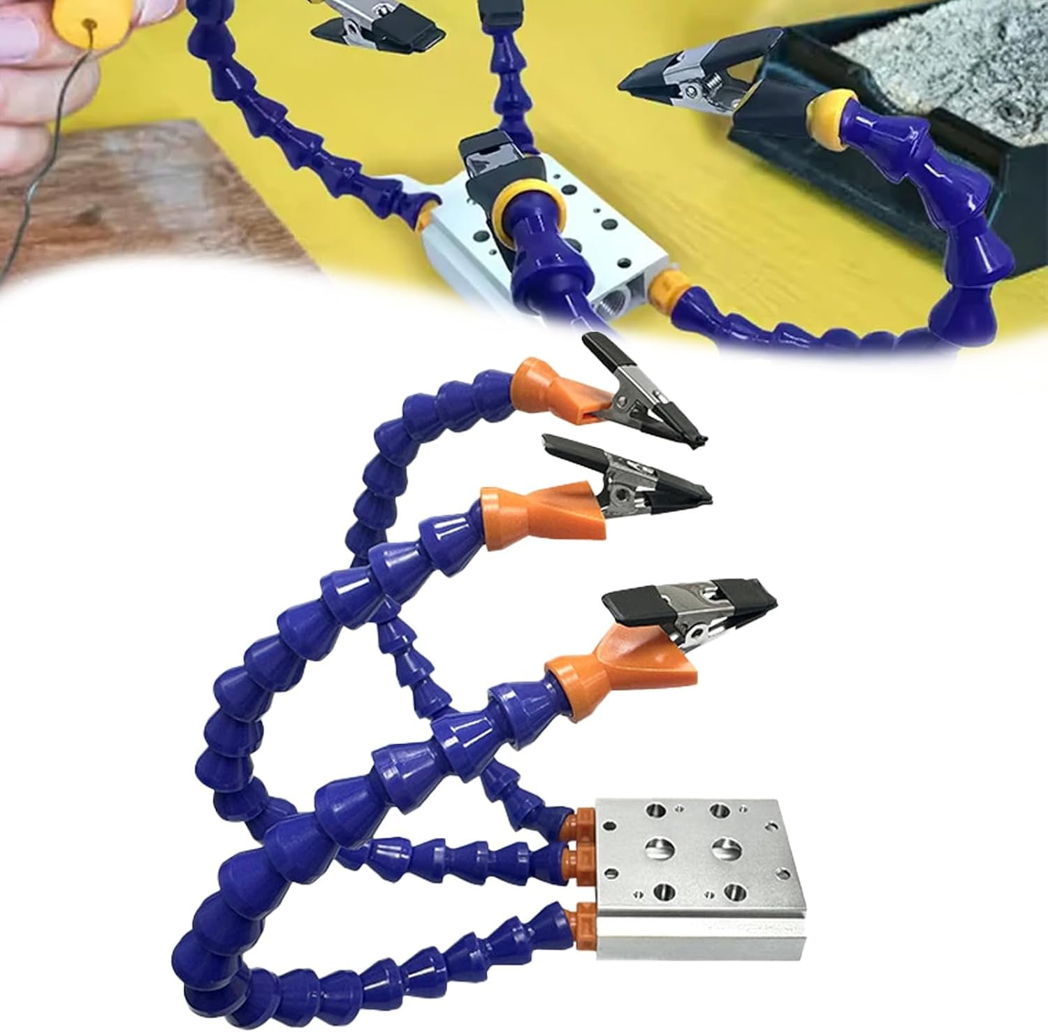 Multi-arm Adjustable Soldering Helping Hands, Helping Hands Soldering ...