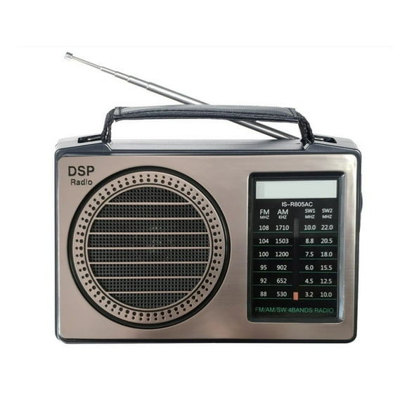 Multi-Band Radios for Home and Outdoor Use with Rechargeable Power
