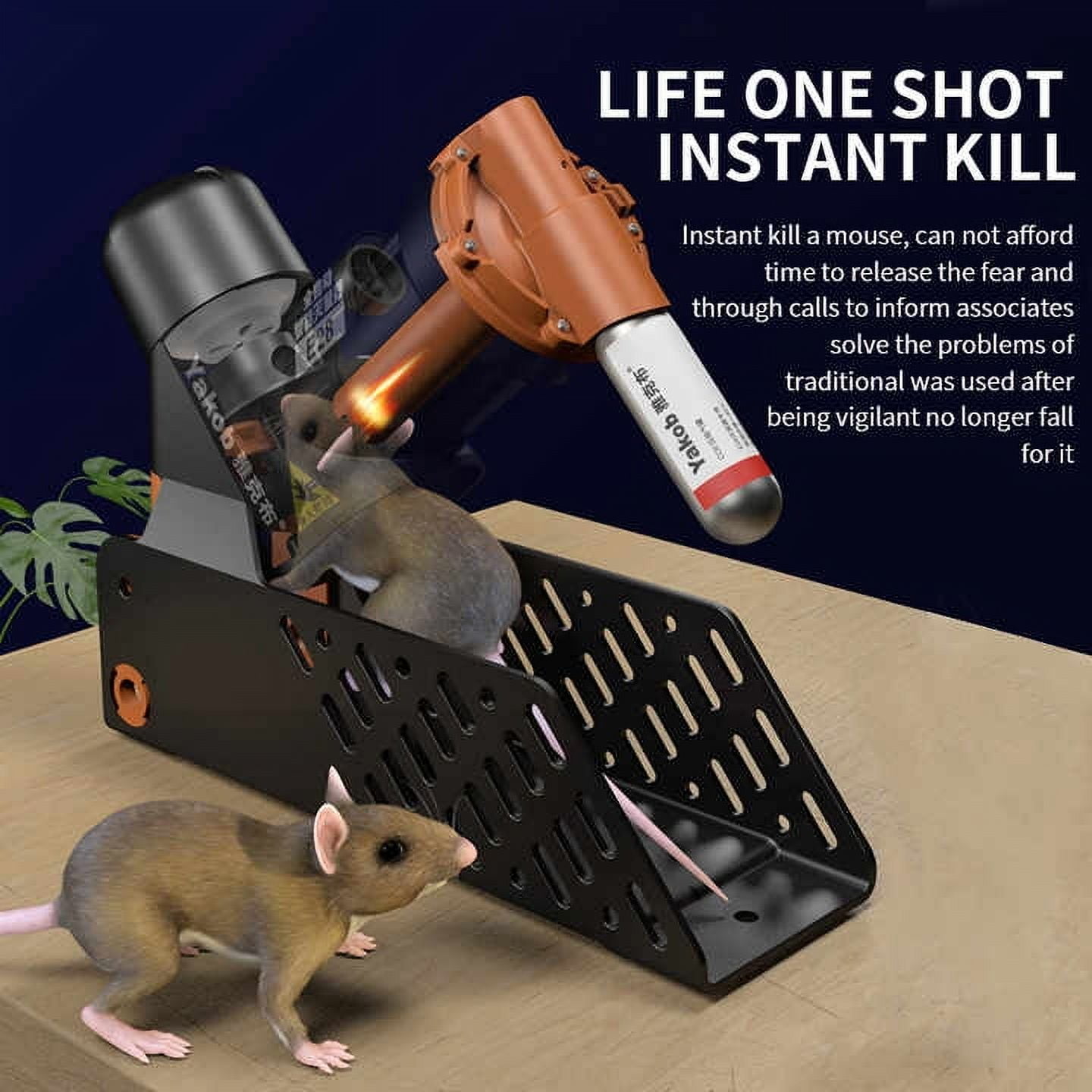 Multi-catch Mouse Rodent Trap Auto Reset Efficient Rat&Squirrel Killing ...