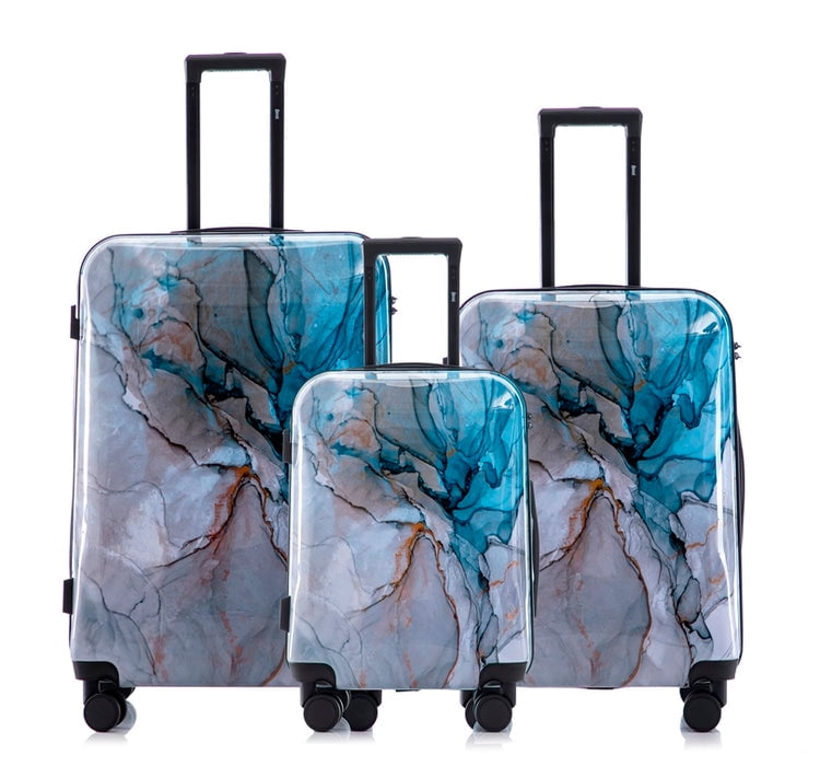 Multi-color Design ABS Hard Shell Lightweight with 360° Dual Spinning ...