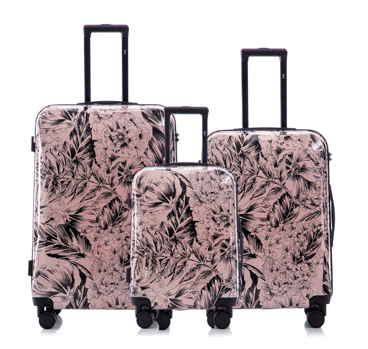 Multi-color Design ABS Hard Shell Lightweight with 360° Dual Spinning ...