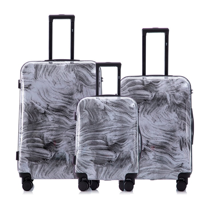 Multi-color Design ABS Hard Shell Lightweight with 360° Dual Spinning ...