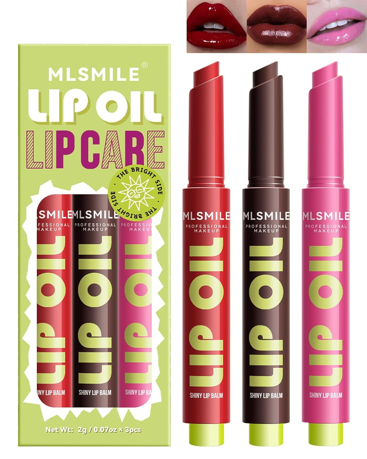 Multi-color nourishing lipstick set Fat Oil Slick Click Hydrating ...