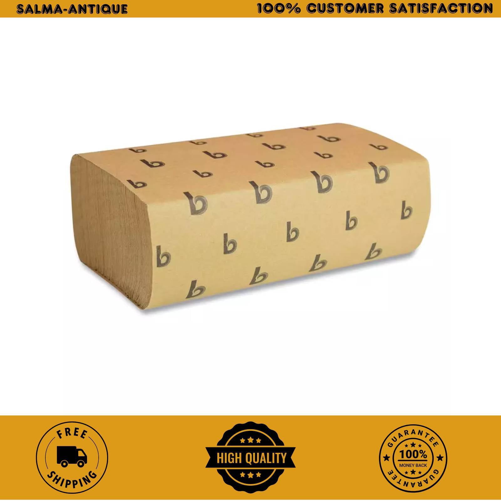 Multi-fold Paper Towels Natural 9 x 9 9/20 (250 Sheets per Pack, 16 ...