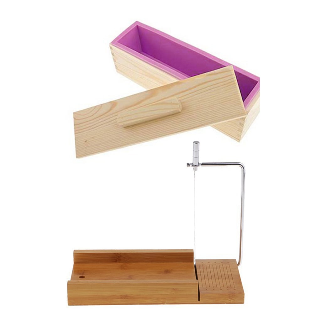 Multi-function Adjustable Wooden Soap Mold Handmade Loaf Cutter Mold ...