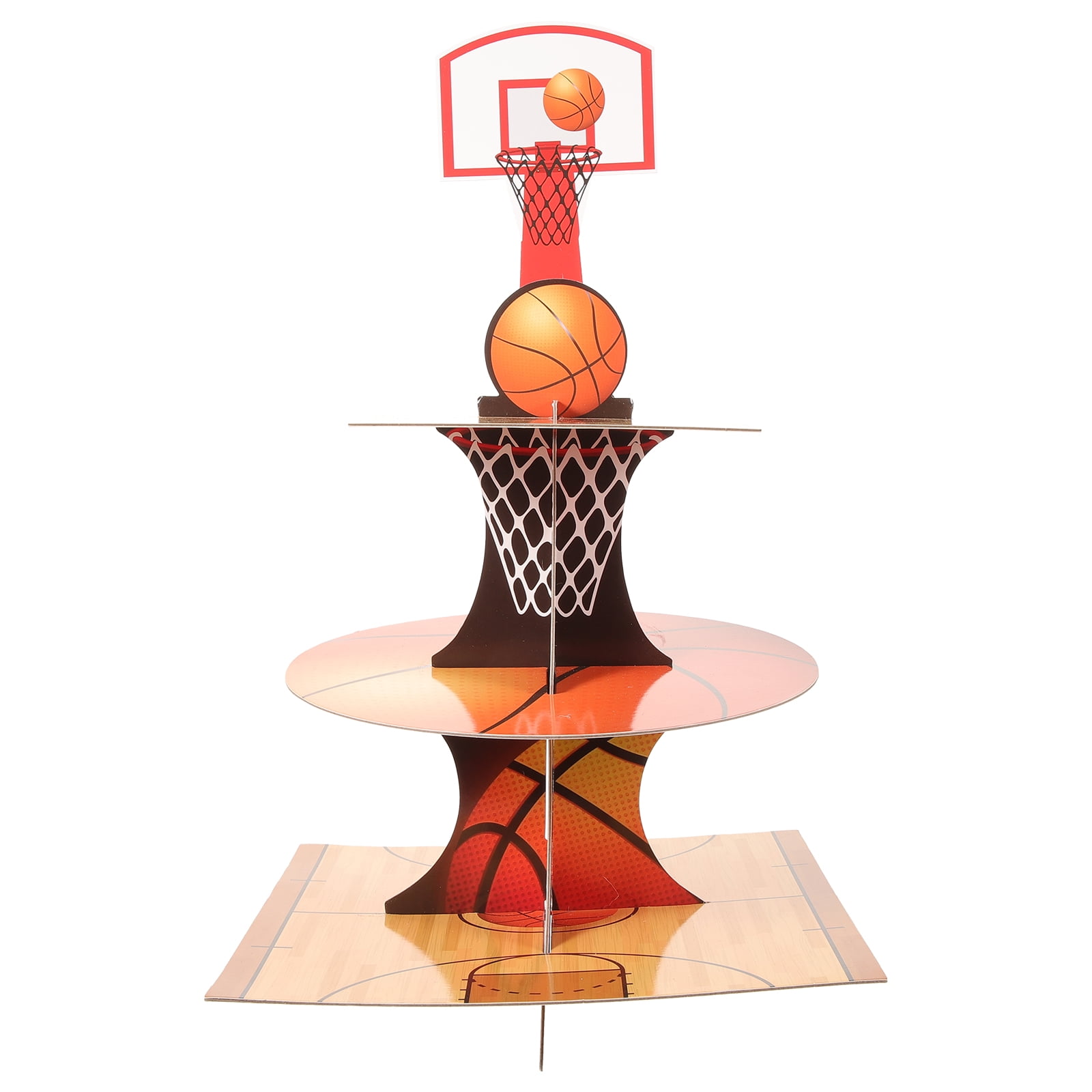 Multi Function Cake Stand with Basketball Elements for Party Supplies ...