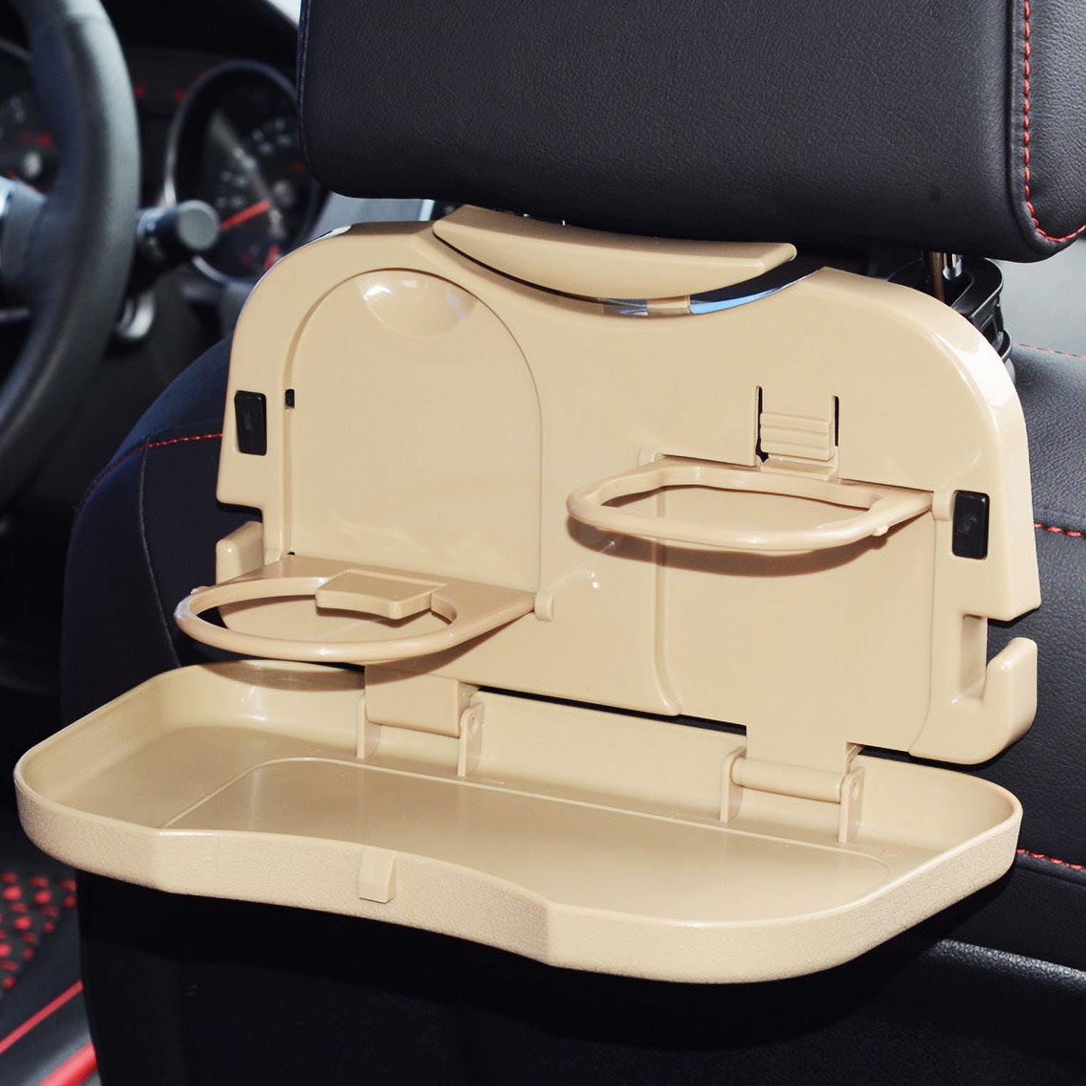 Multi-function Car Dining Table Dinner Plate Foldable Car Seat Back ...