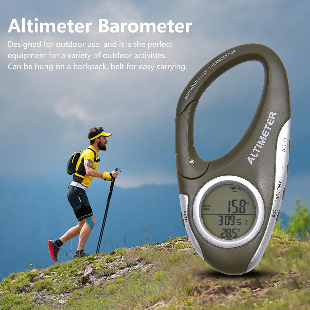 Multi-function Digital LCD Compass Altimeter Thermometer Weather ...