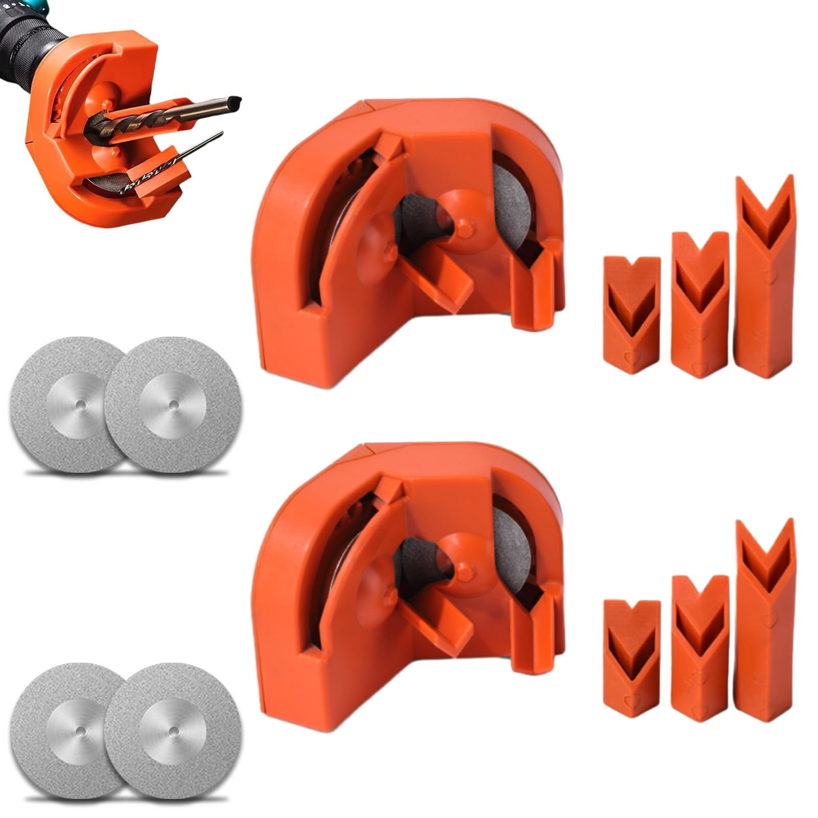 Multi-function Drill Bit Sharpener, Portable Drill Bit Sharpener ...