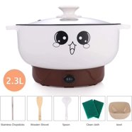 Miumaeov 4L/4.2QT Electric Hot Pot Multifunctional Portable Non-stick ...
