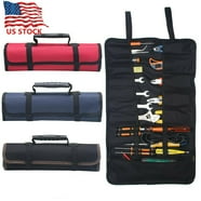 Custom Leathercraft 1173 32-Pocket Socket and Tool Roll Pouch - Walmart.com