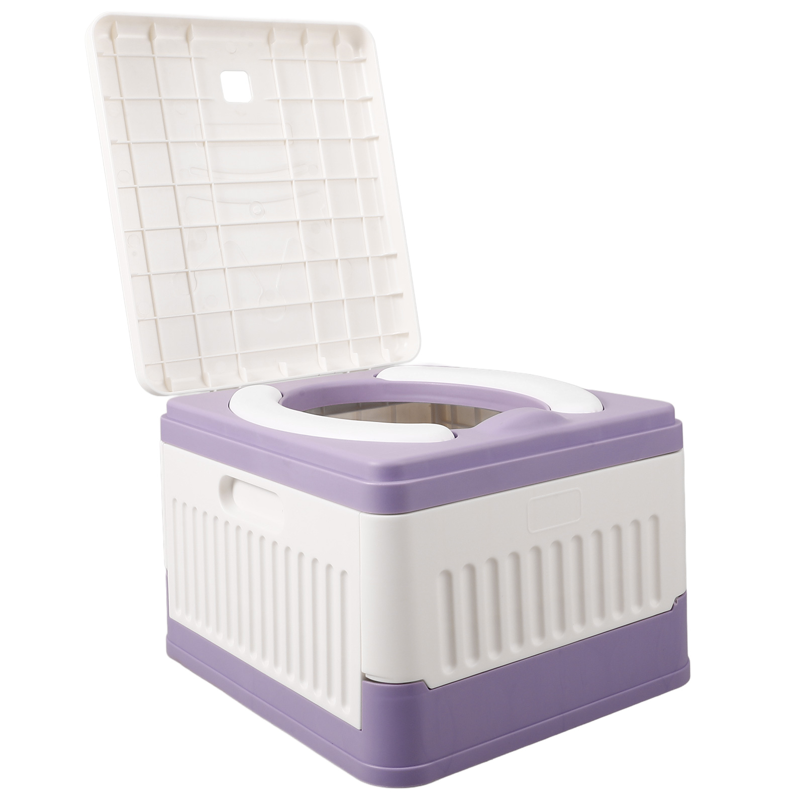 GAXIRE Portable Camping Toilet Portable Car Toilet Purple 1Pcs ...
