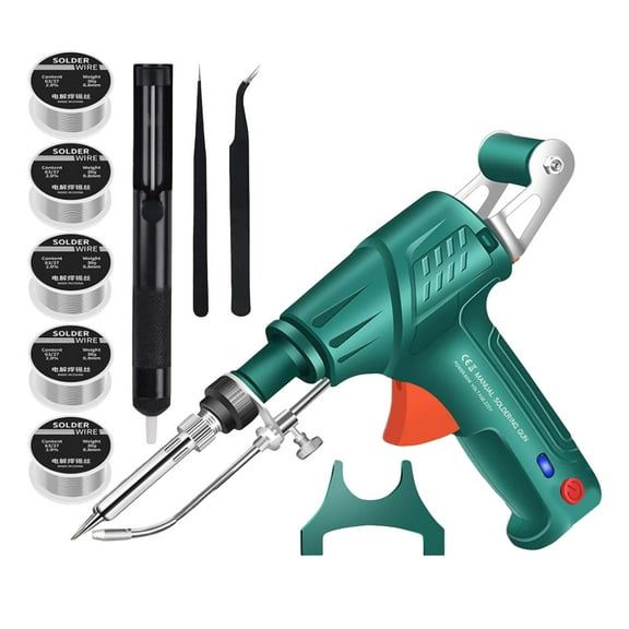 Weller D550PK 120-Volt 260/200-Watt Professional Soldering Gun Kit ...
