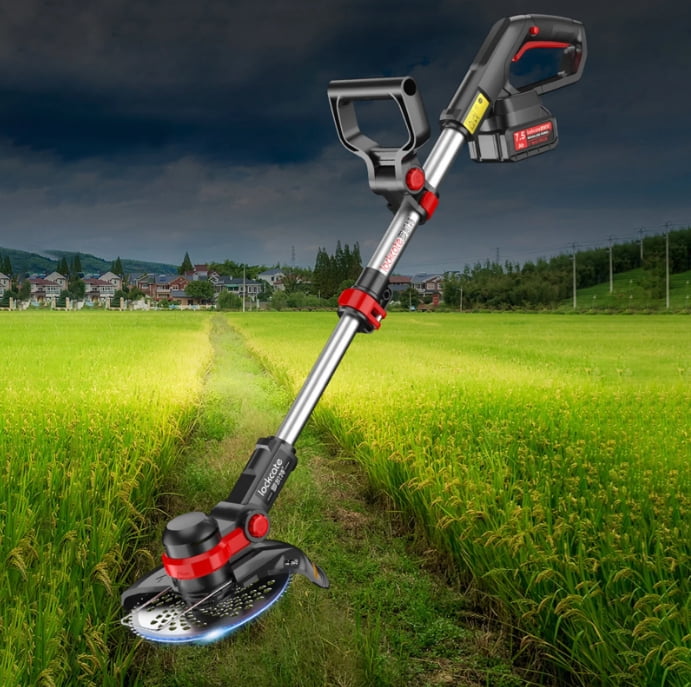 Multi-function Lithium Battery Weeder Household Wireless Electric Mower ...