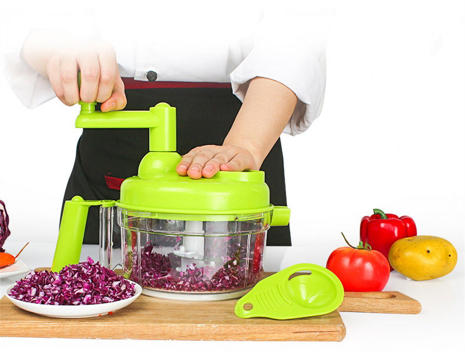 Multi-function Manual Food Processor Household Meat Grinder Vegetable ...