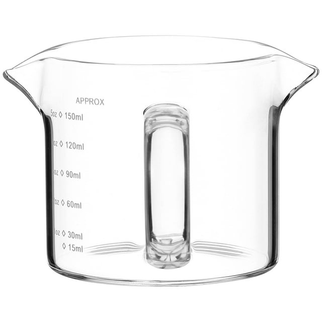 Multi-function Milk Pitcher Transparent Cream Pitcher Glass Creamer ...